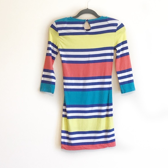 French Connection | Dresses | French Connectionjag Striped Bodycon Mini ...